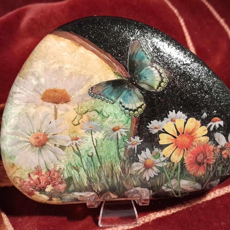 Rock Paperweight - Etsy