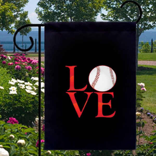 Baseball Garden Flag - Etsy
