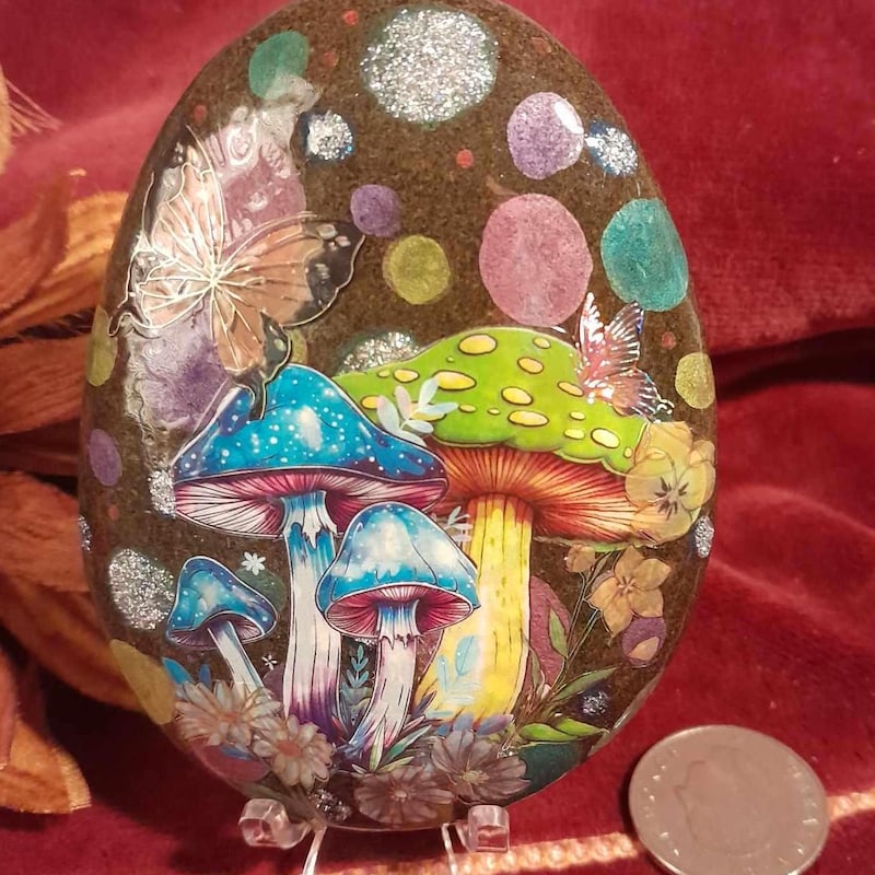 Rock Paperweight - Etsy