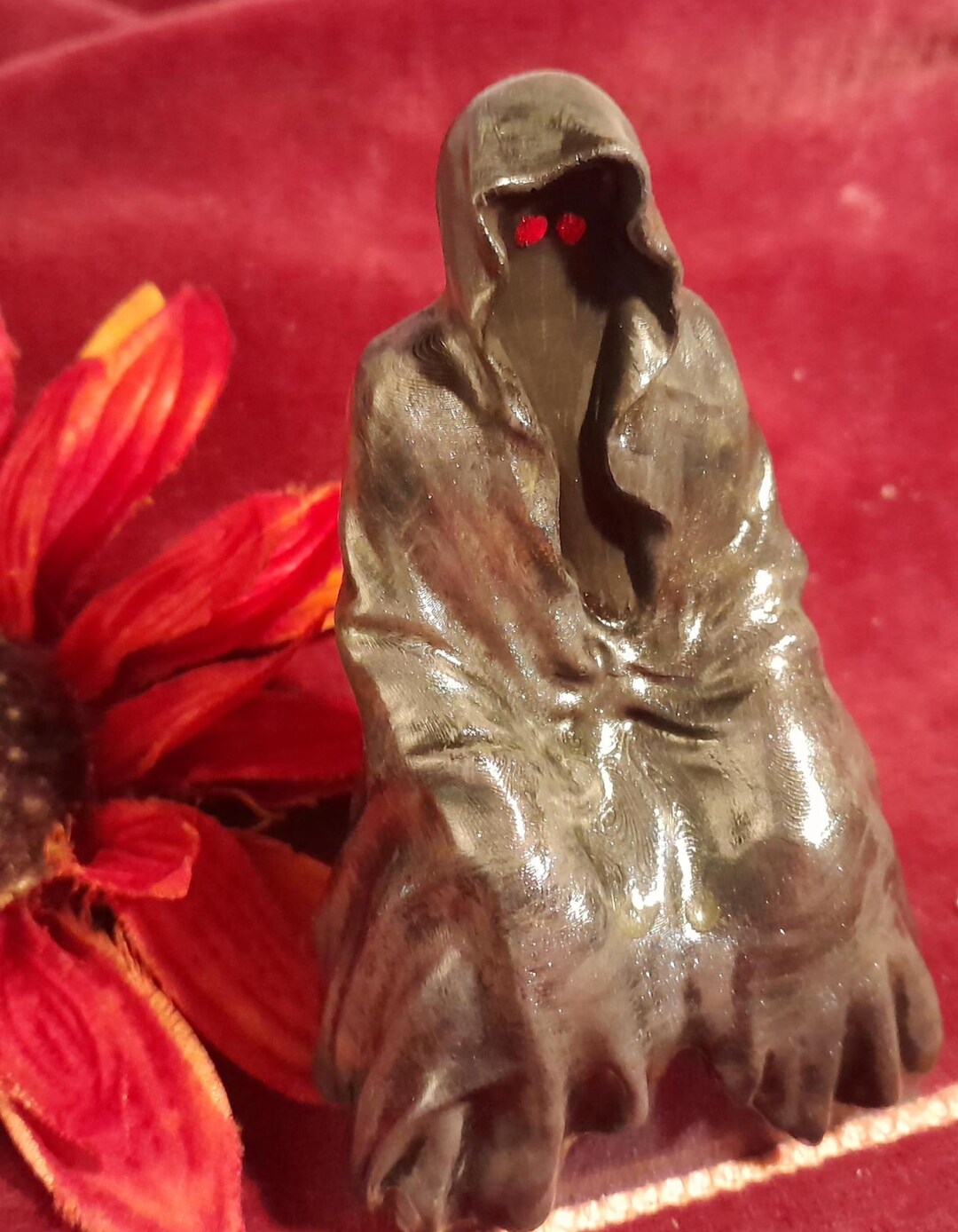Spooky Shrouded Figure Statue Collections Themes Halloween Scary Decor ...