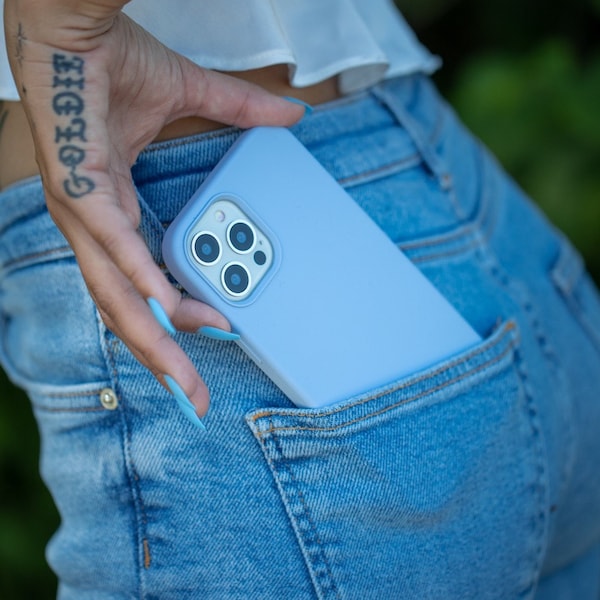 Baby Blue Iphone - Etsy