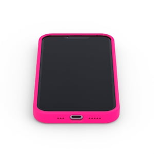 SPECTACULAR! Neon Pink Magsafe Case for iPhone 16 Pro Max, iPhone 15 ...