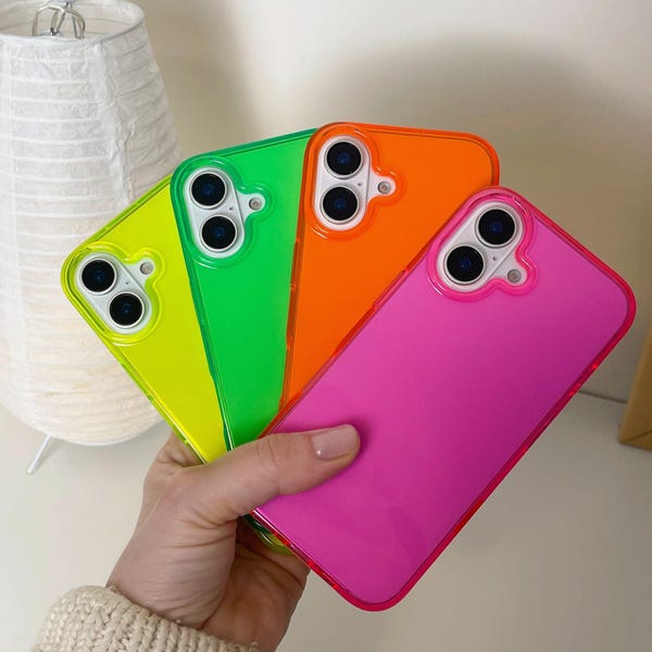 Neon iPhone Case - Etsy