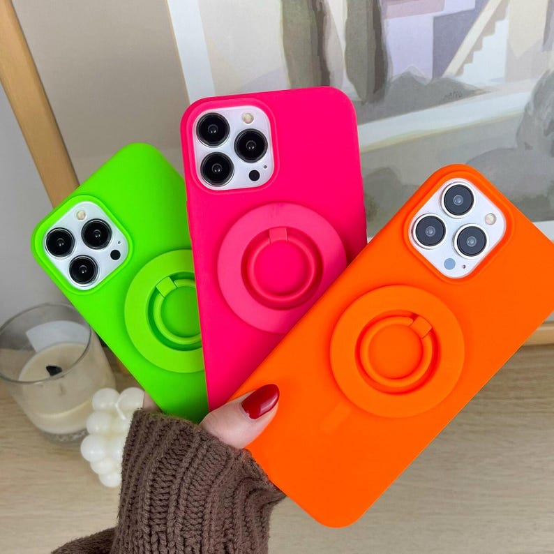 10ft DROP PROTECTION - Neon Magsafe iPhone Case With Matching Magsafe ...