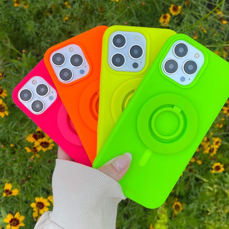 Neon iPhone Case - Etsy