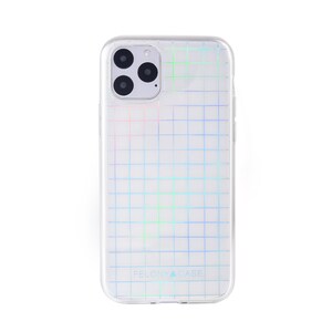 Holographic Grid iPhone Case // Protective iPhone Case for iPhone 14 ...