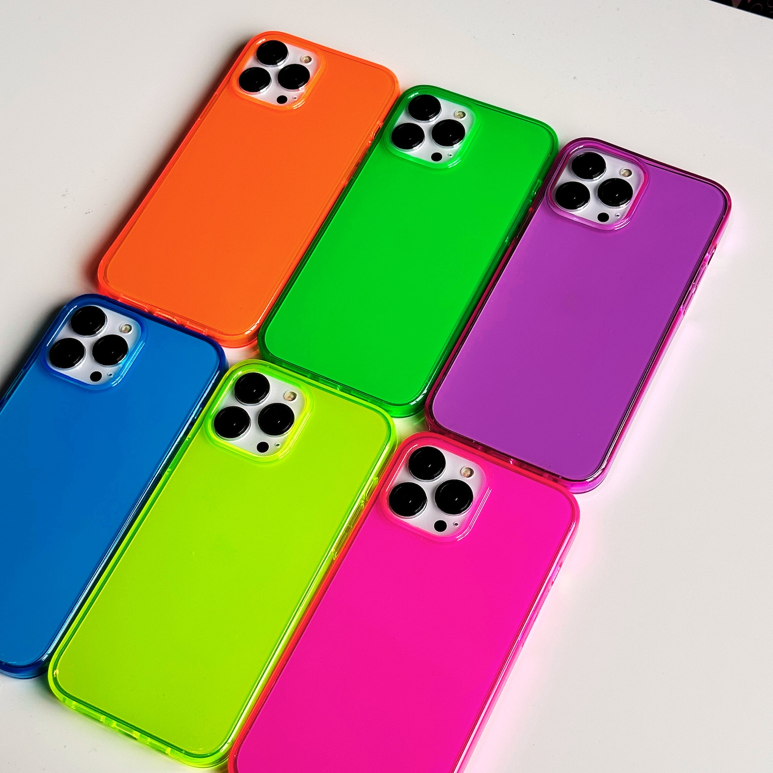 BRIGHT! Neon Magsafe Case for iPhone 16 Pro Max, iPhone 15, iPhone 14 ...