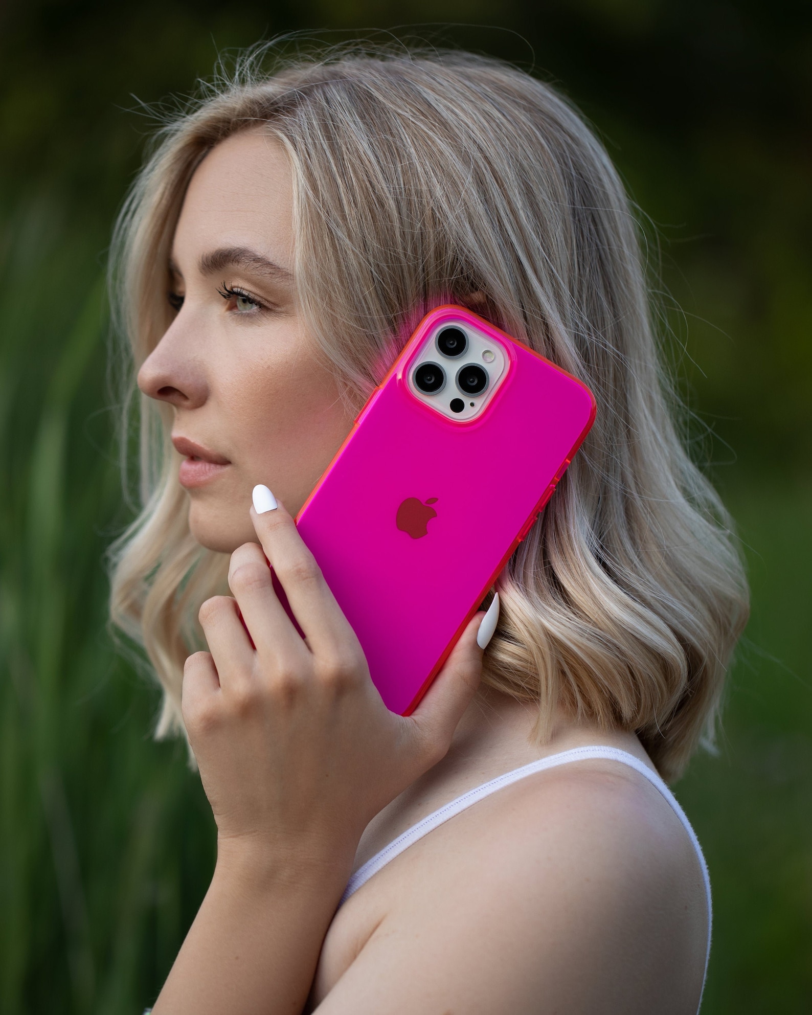 Neon Pink iPhone Case BRIGHT! iPhone 14 Case, iPhone 13 Case, iPhone 13 ...