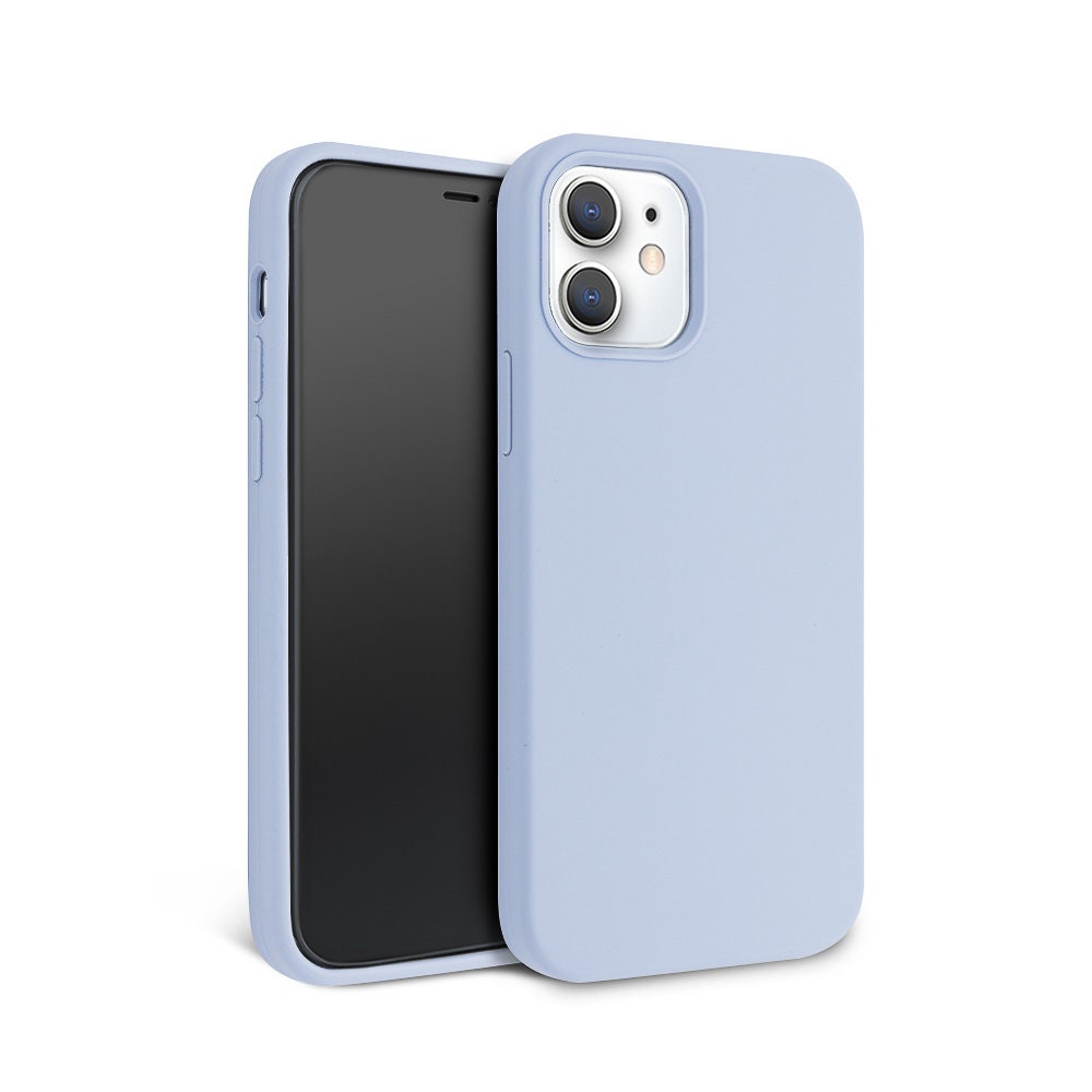 Soft Blue Silicone Iphone Case Baby Blue Protective Case for - Etsy