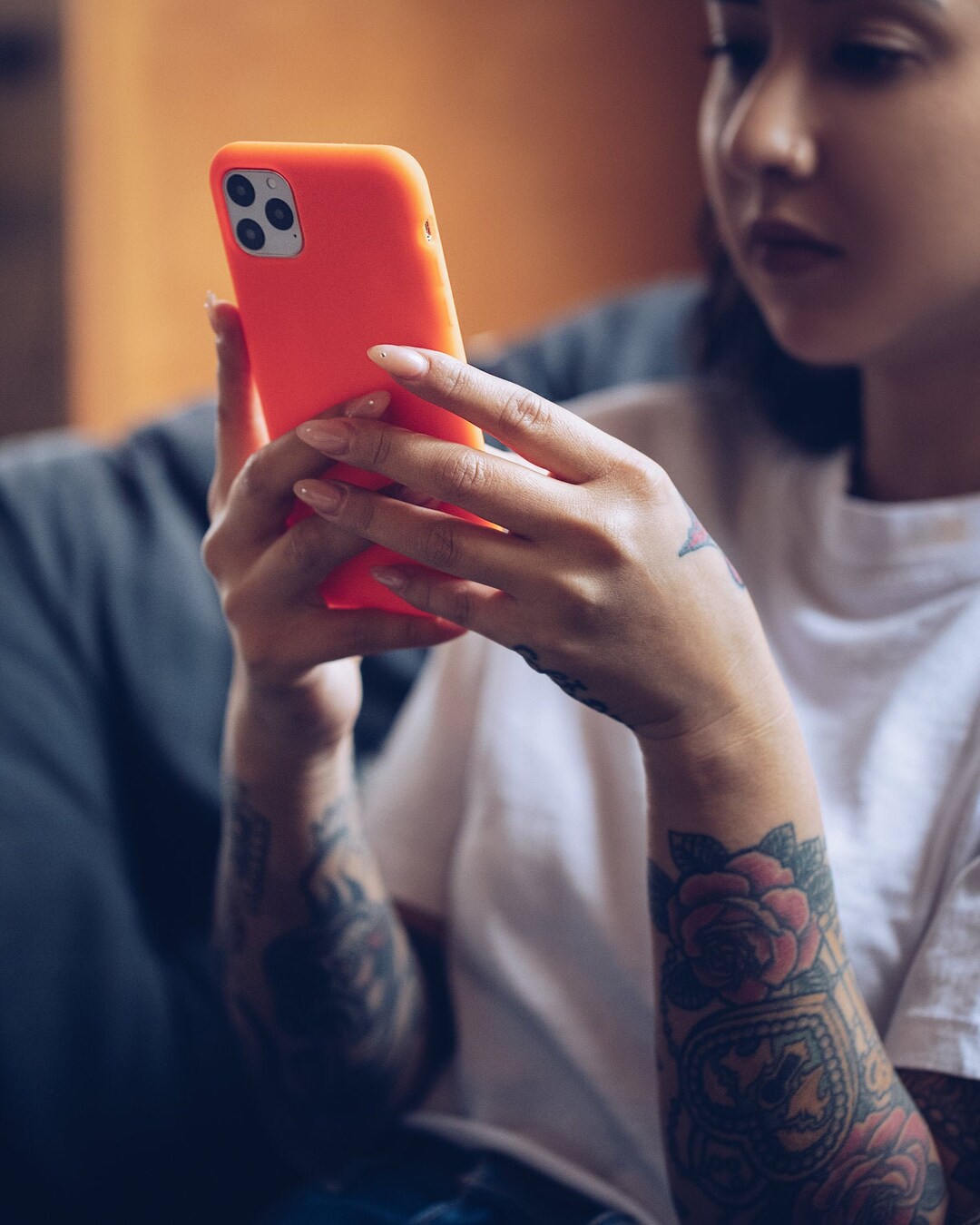 Bright! Neon Orange iPhone Case - iPhone 12 Mini, iPhone 12/12 Pro, 12 ...
