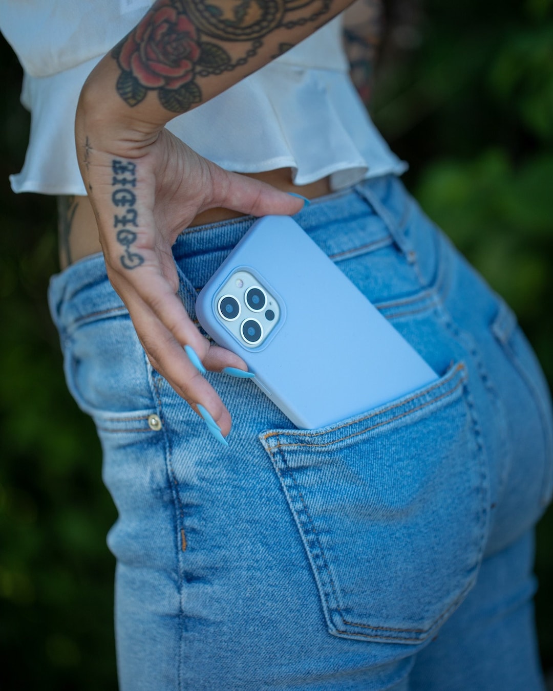 Soft Blue Silicone iPhone Case - Baby Blue Protective Case for iPhone ...