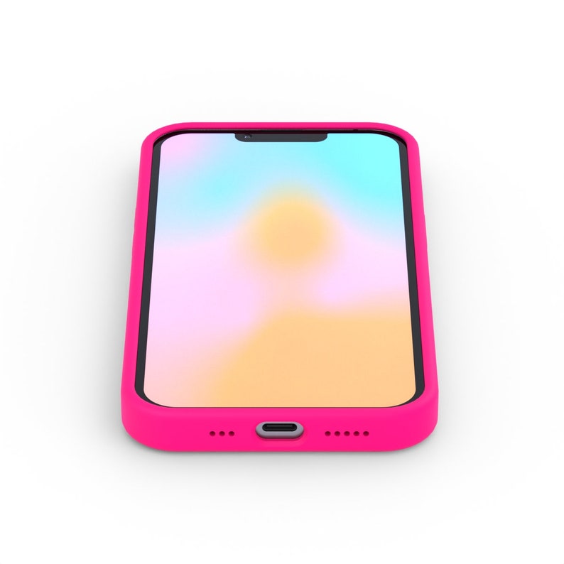SPECTACULAR! Neon Pink Magsafe Case for iPhone 16 Pro Max, iPhone 15 ...