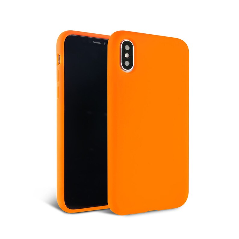 Bright Neon Orange Iphone Case Iphone 12 Mini Iphone 12/12 - Etsy