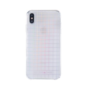 Holographic Grid iPhone Case // Protective iPhone Case for iPhone 14 ...