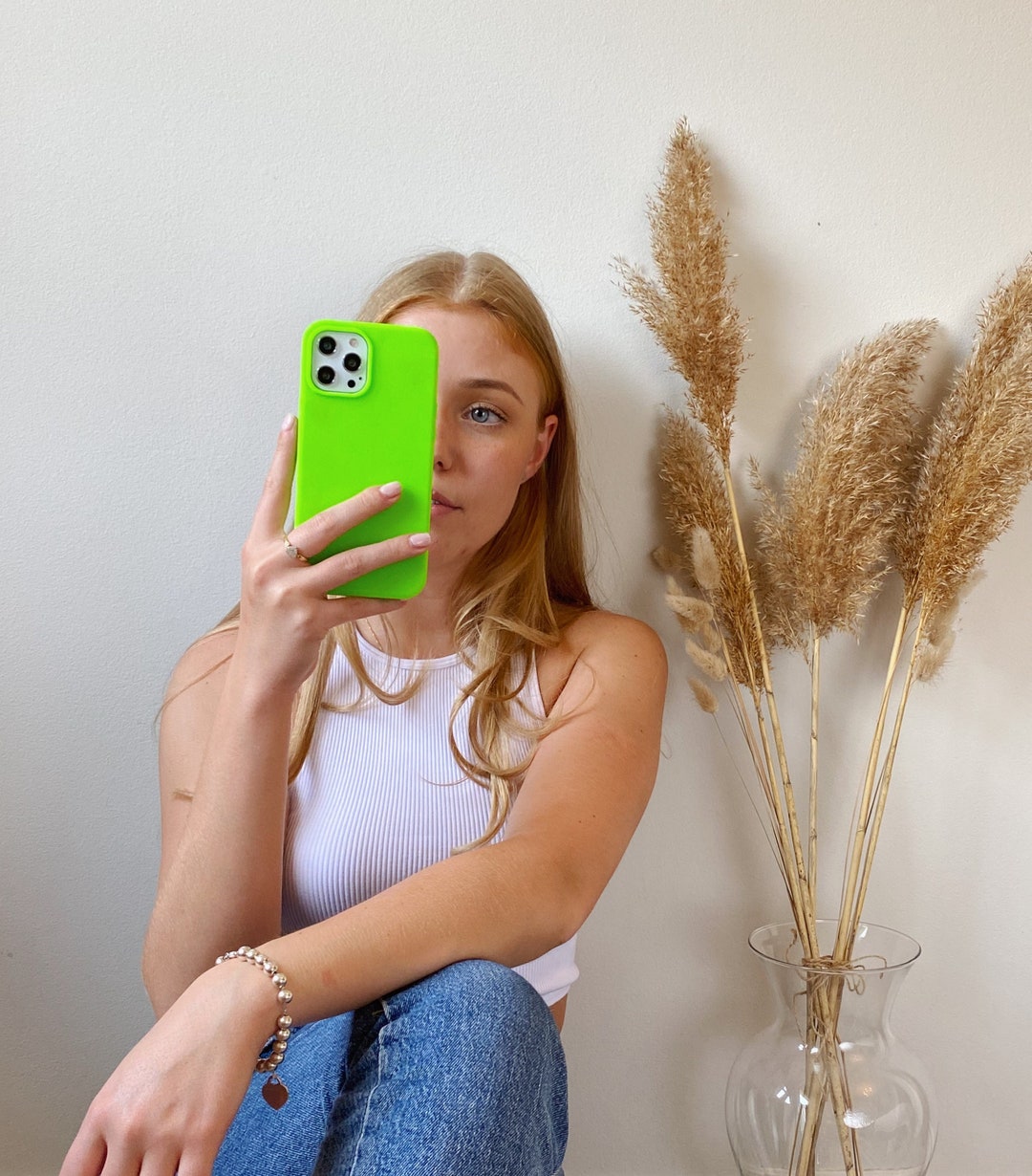 Neon Green iPhone Magsafe Case - iPhone 16 Pro Max Case, iPhone 15 Pro ...