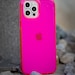 Neon Pink iPhone Case BRIGHT iPhone 14 Case iPhone 13 Case - Etsy