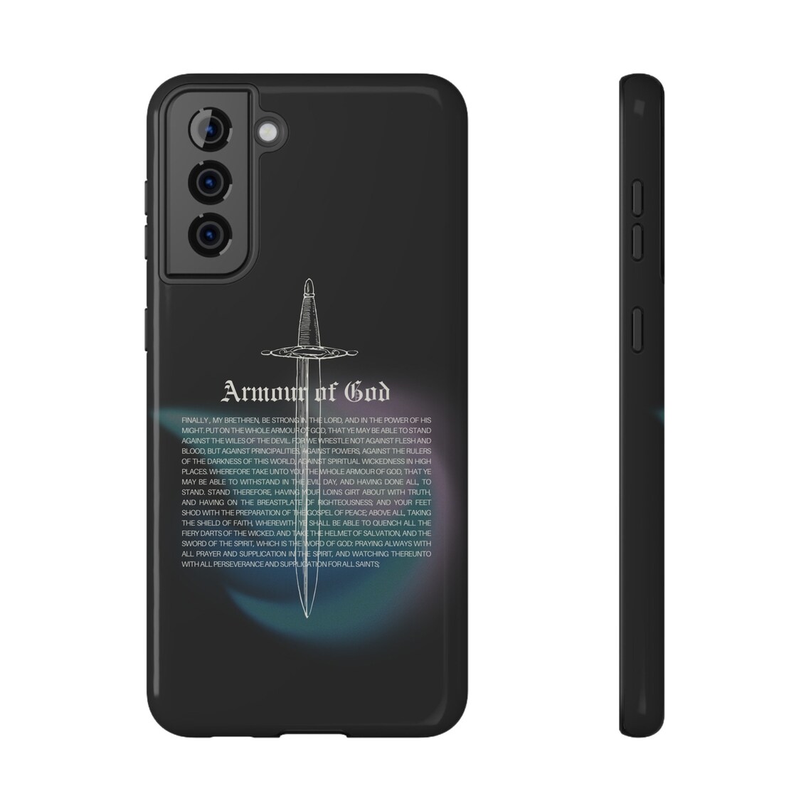 Armour of God Christian Phone Case / Glossy or Matte Impact Resistant ...