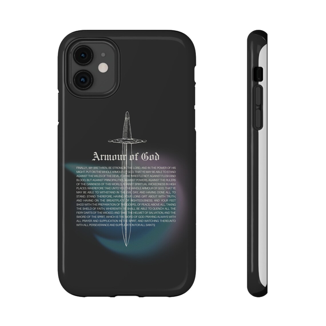 Armour of God Christian Phone Case / Glossy or Matte Impact Resistant ...