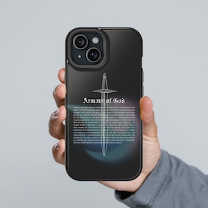 Armour of God Christian Phone Case / Glossy or Matte Impact Resistant ...