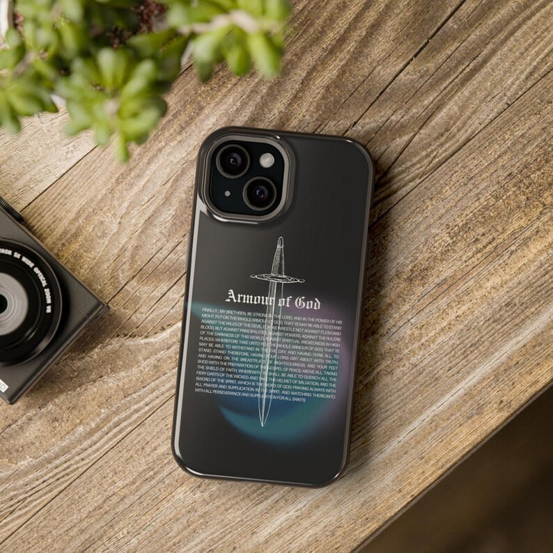 Armour of God Christian Phone Case / Glossy or Matte Impact Resistant ...