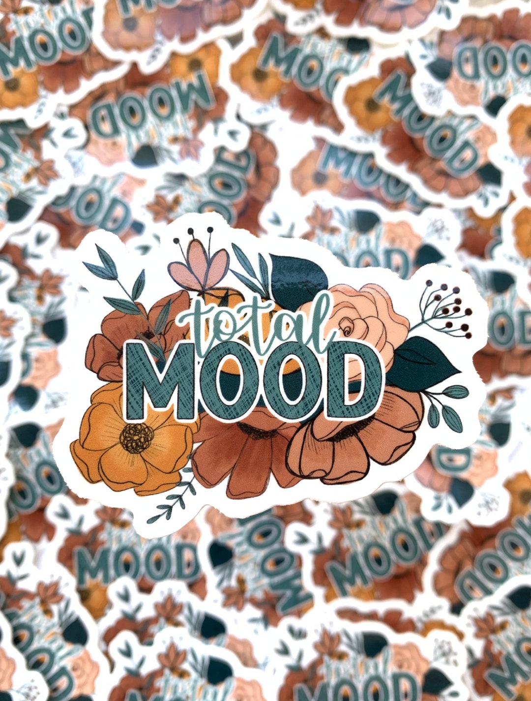 Total Mood Sticker | Vinyl Stickers | Laptop Stickers | Waterbottle ...