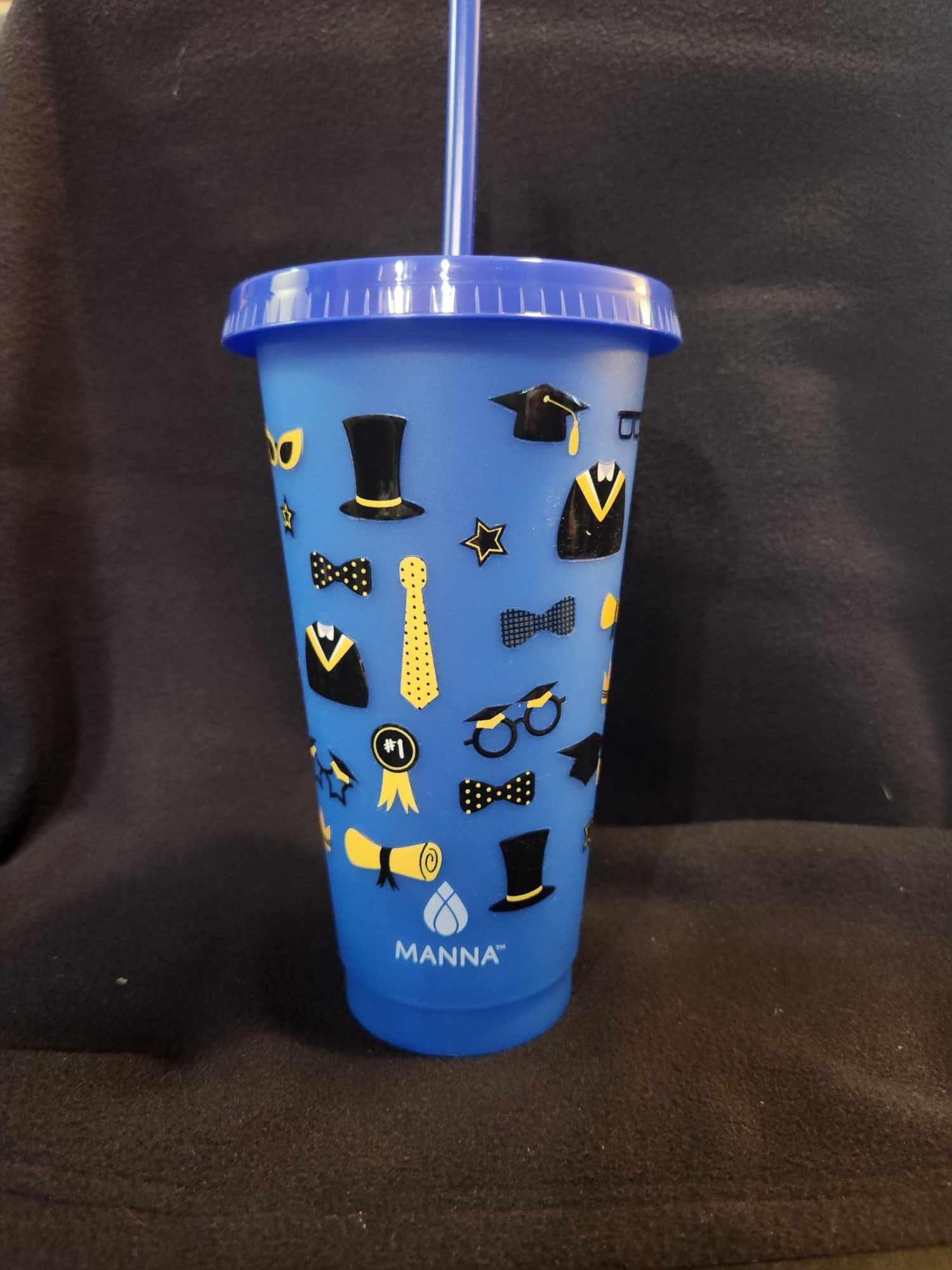 Blue Color Changing Plastic Cup. Graduation 2024. 24oz - Etsy