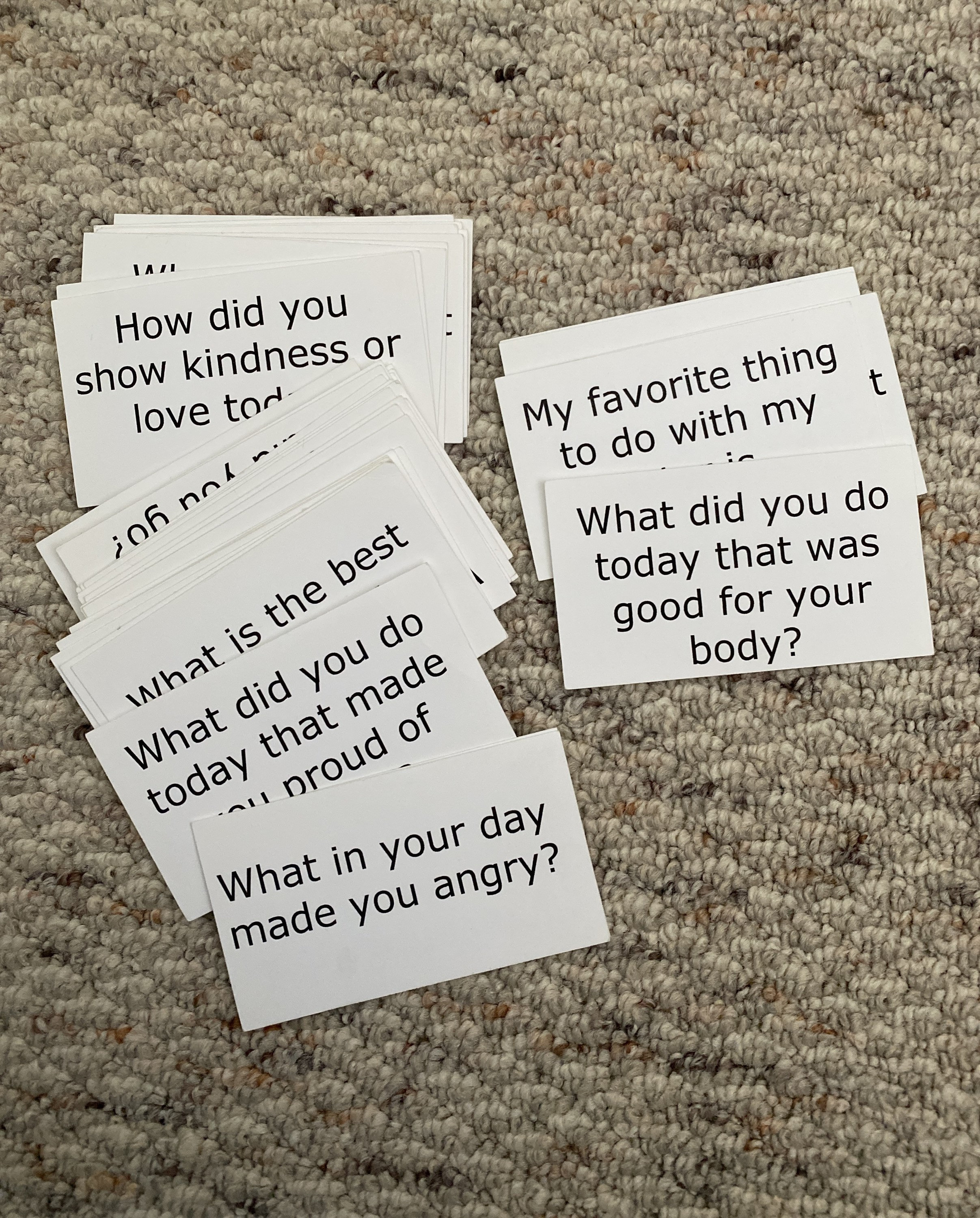 Conversation Starter Cards for Kids (digital Download) - Etsy