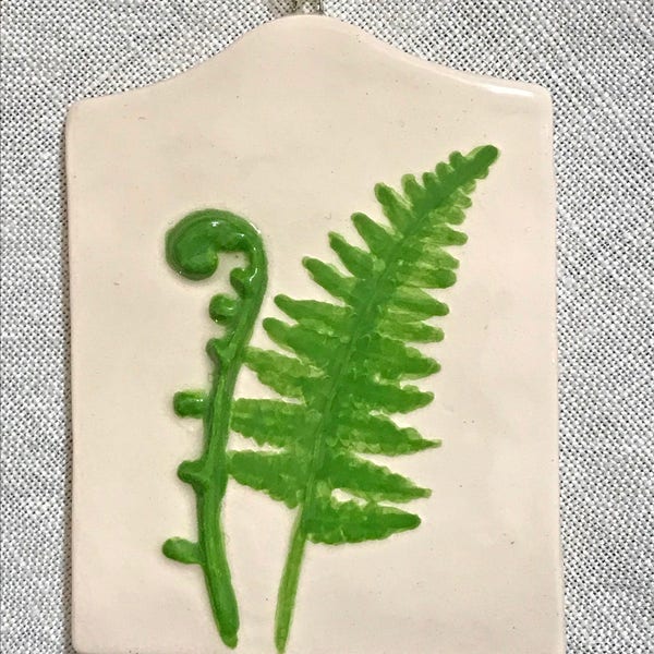 Botanical Tile - Etsy