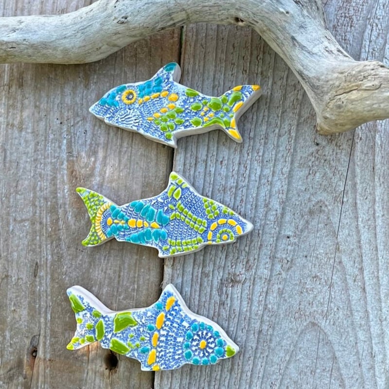 Ceramic Fish Wall Art - Etsy