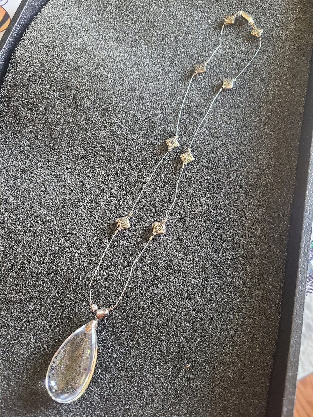 Floating Clear Teardrop - Etsy