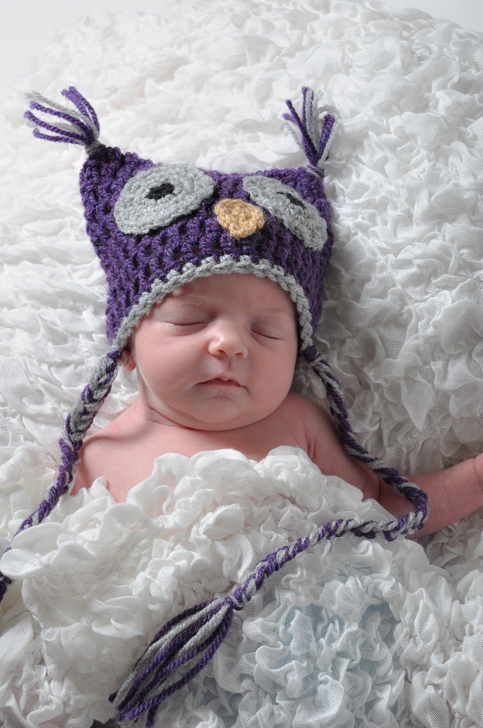 Crochet Baby Owl Hat | Etsy
