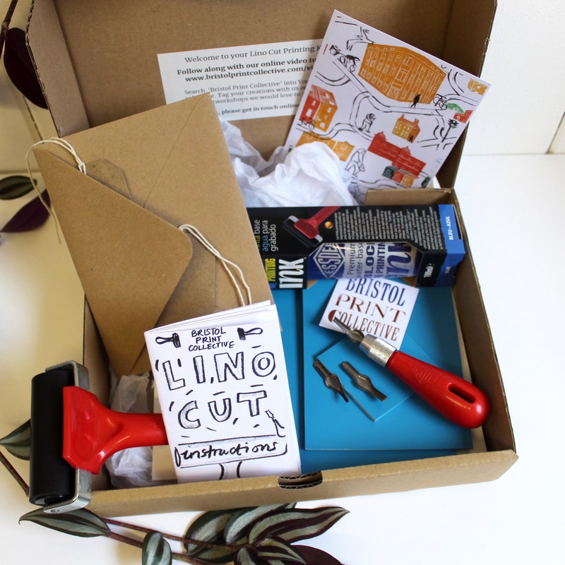 Linocut Kit - Etsy