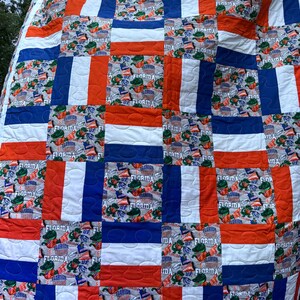 Florida Gators Quilt - Etsy