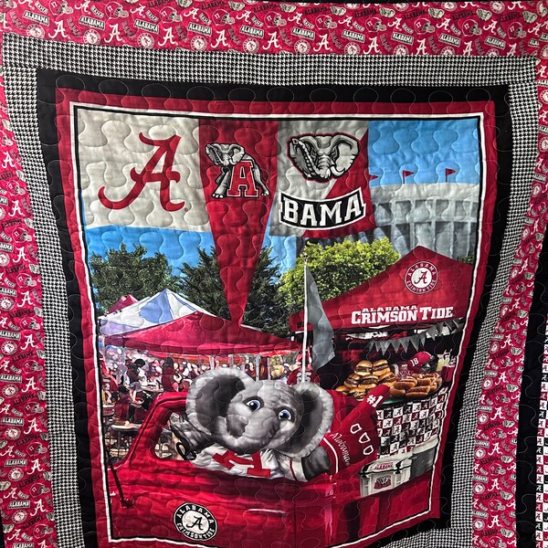 University of Alabama Quilts - Etsy