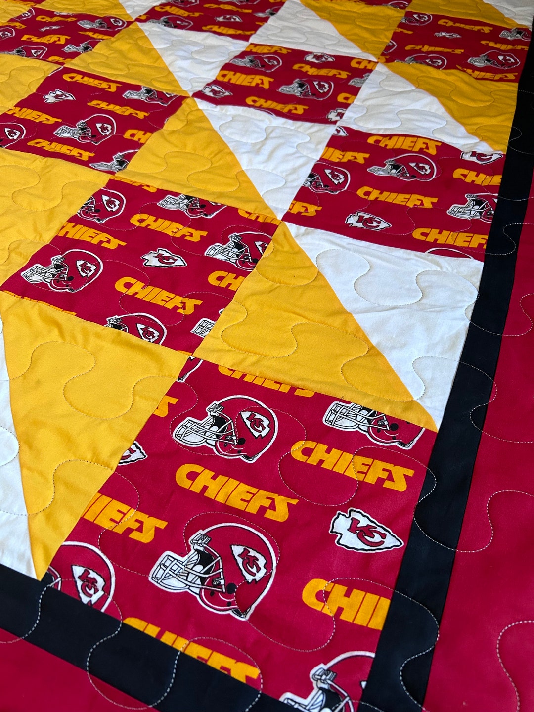 Kansas City Chiefs Quilt - Etsy