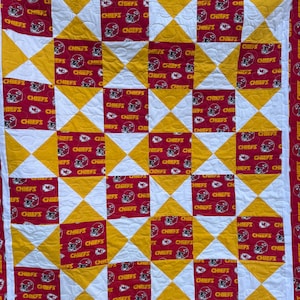 Kansas City Chiefs Quilt - Etsy