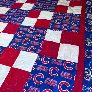 Chicago Cubs Quilt - Etsy