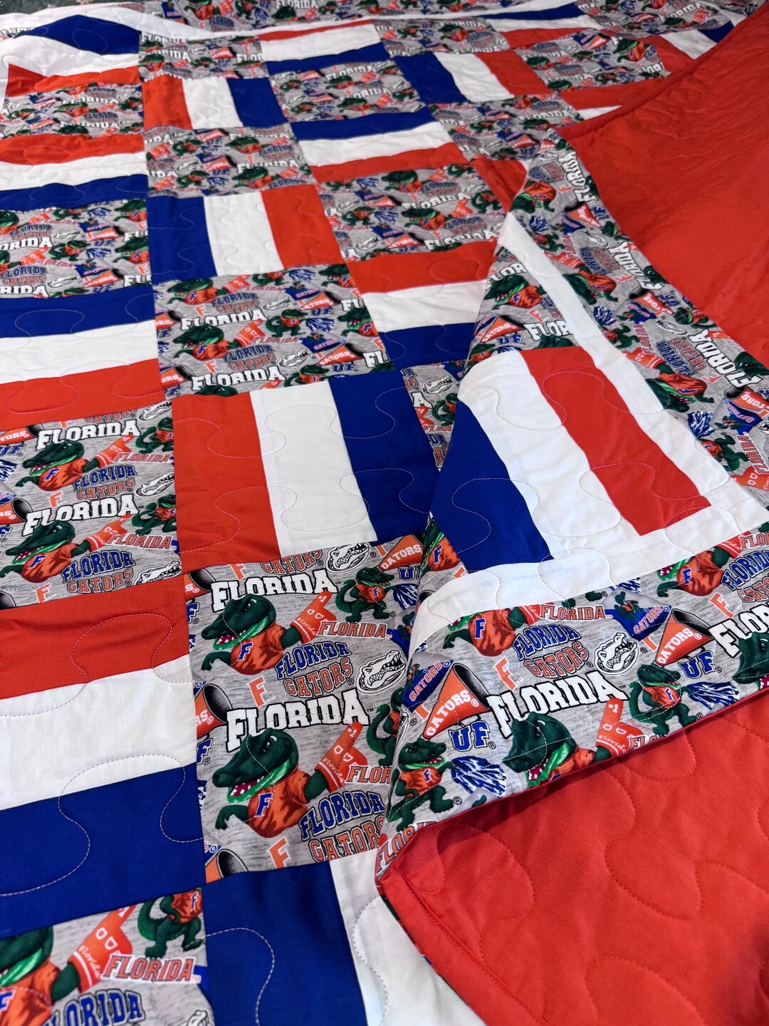 Florida Gators Quilt - Etsy