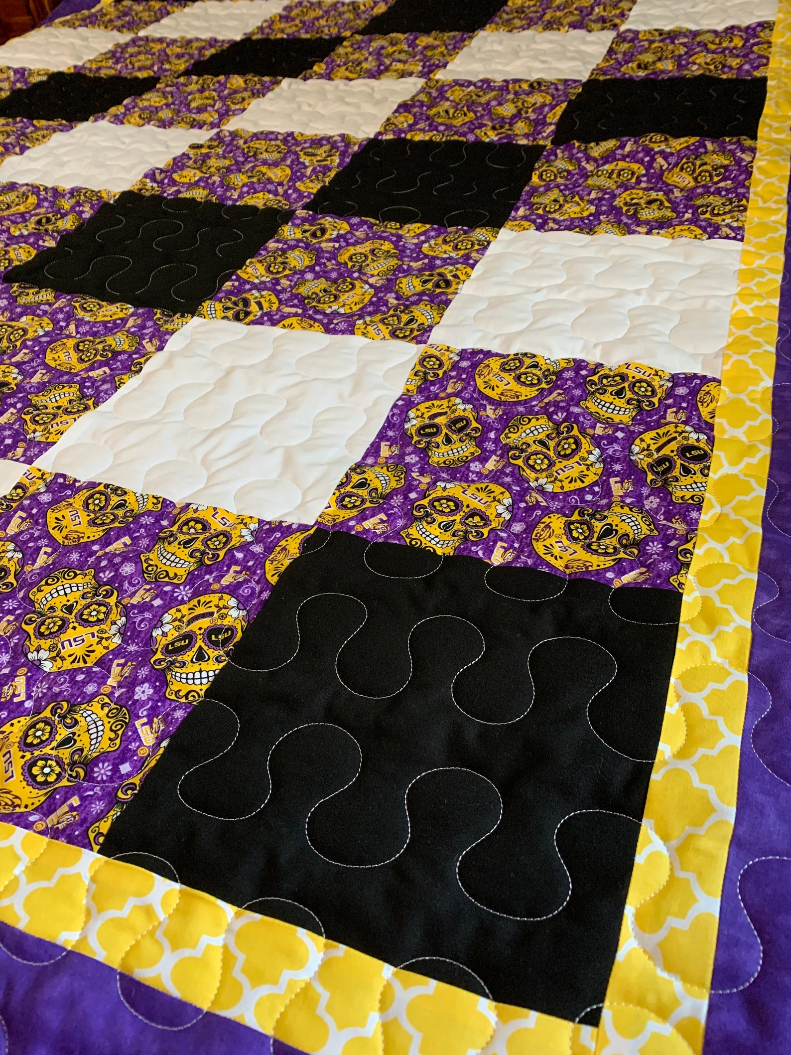 LSU Tigers Quilt | Etsy