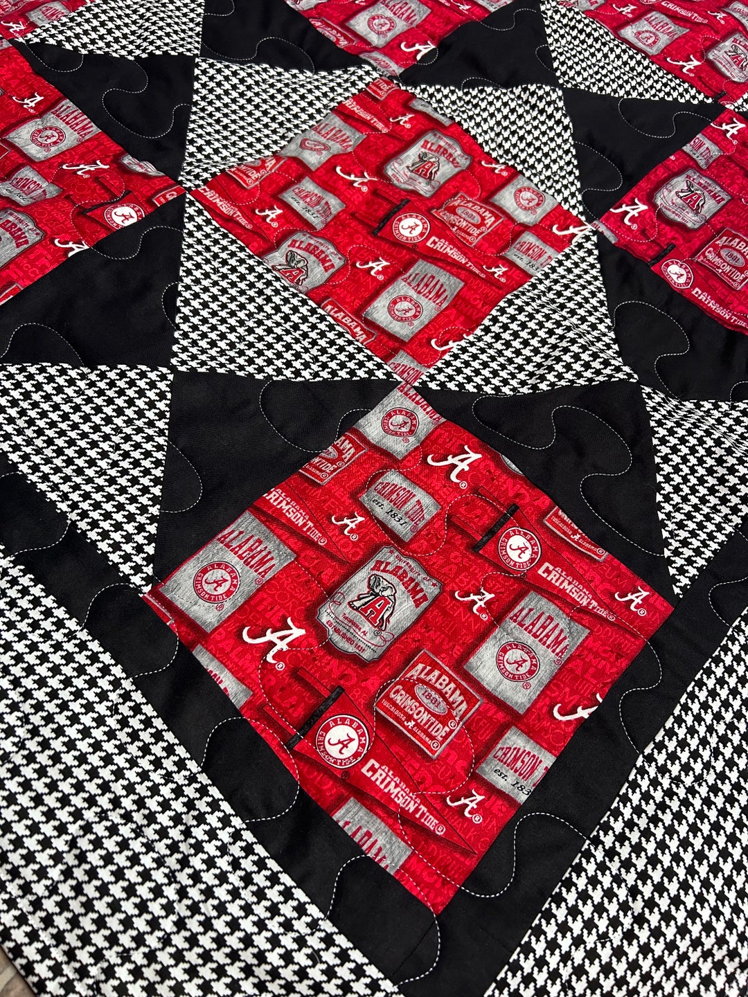 University of Alabama Quilt - Etsy