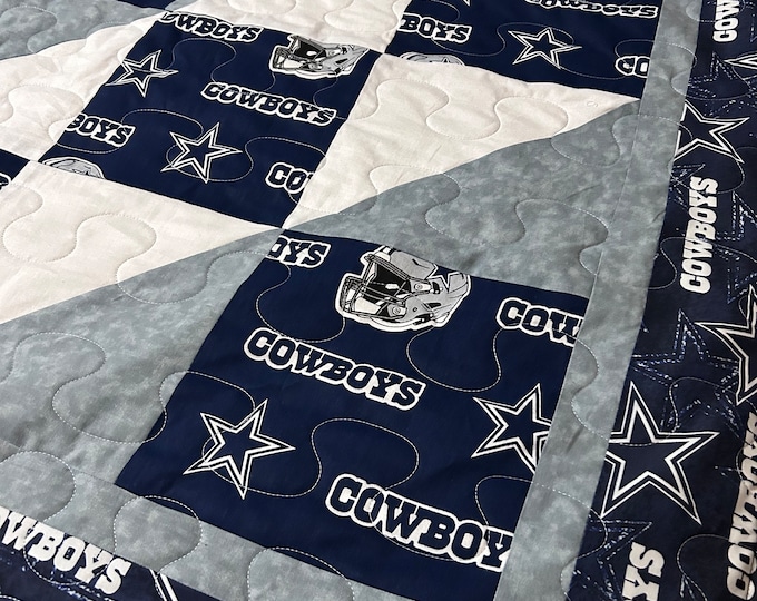 Dallas Cowboys Quilt - Etsy