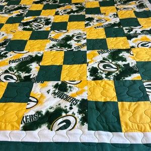 Green Bay Packers Quilt - Etsy