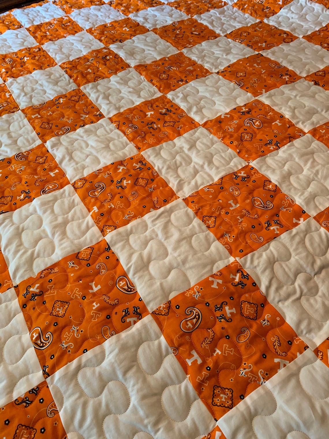 Tennessee Vols King Size Quilt | Etsy