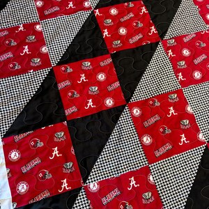 University of Alabama Quilt - Etsy