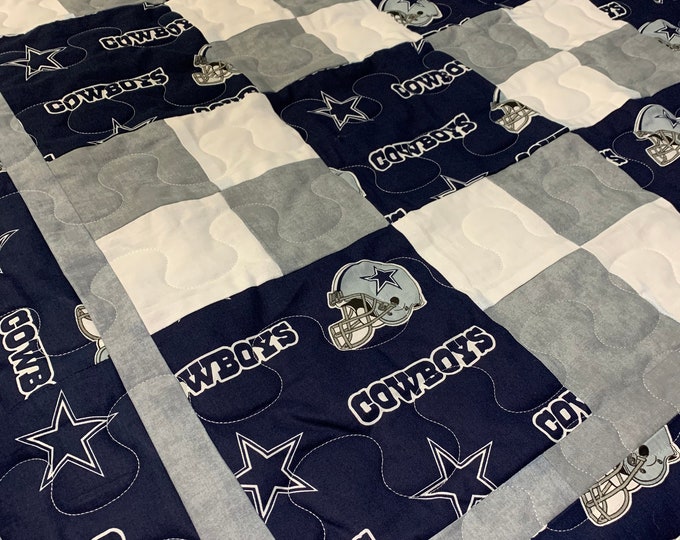 Dallas Cowboys Quilt - Etsy