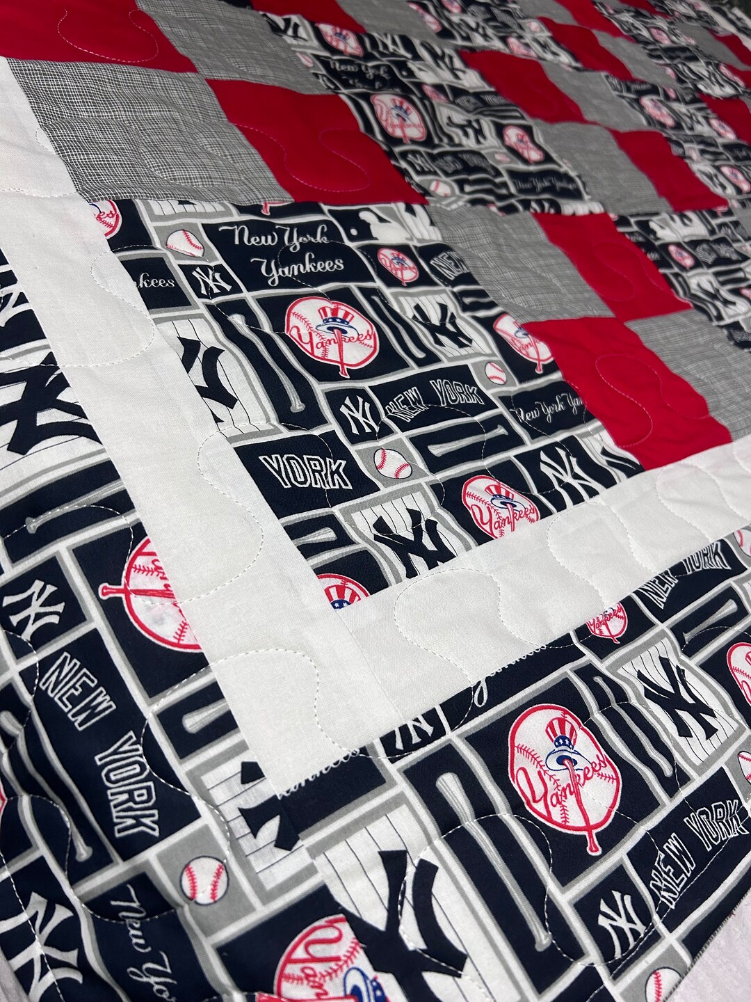 New York Yankees Quilt - Etsy