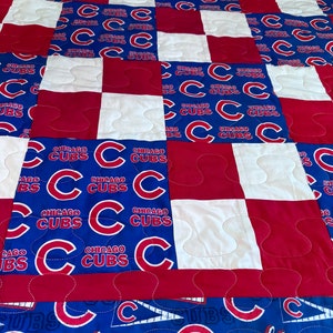 Chicago Cubs Quilt - Etsy