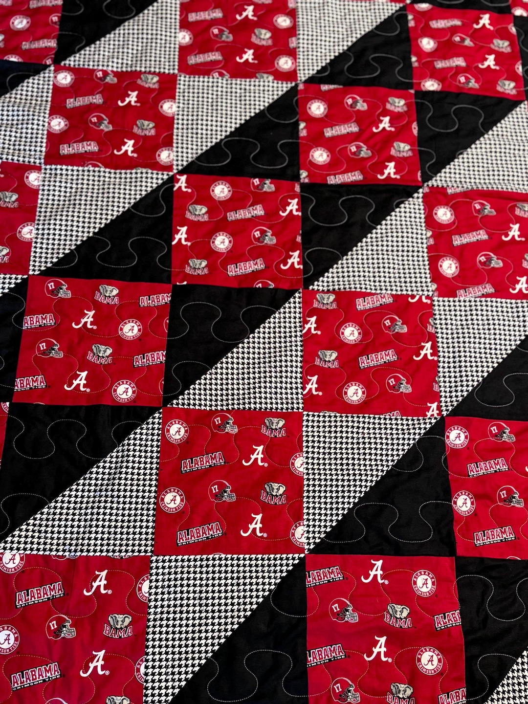 University of Alabama Quilt - Etsy