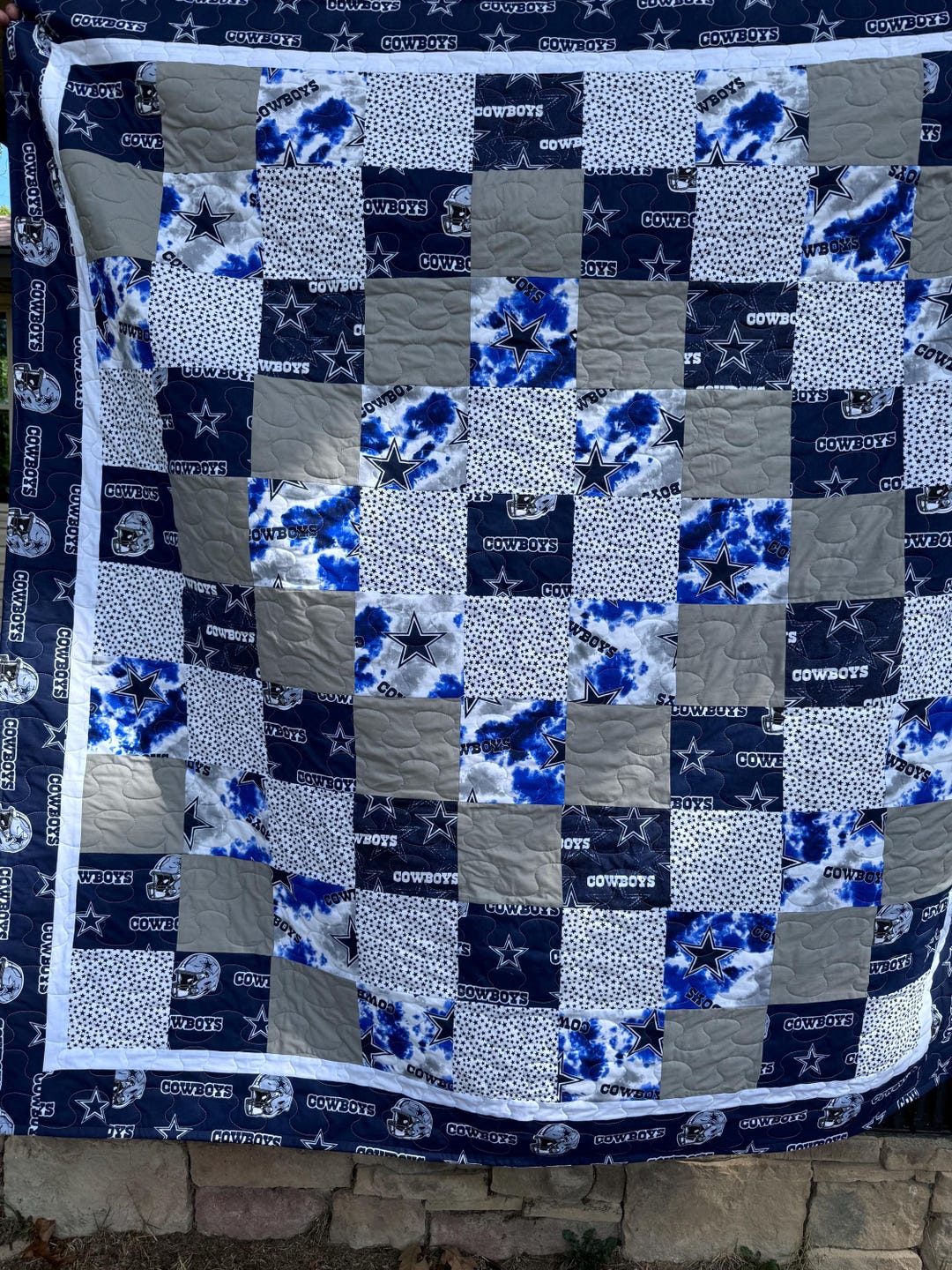 Dallas Cowboys Quilt - Etsy