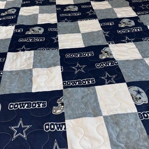 Dallas Cowboys Quilt - Etsy